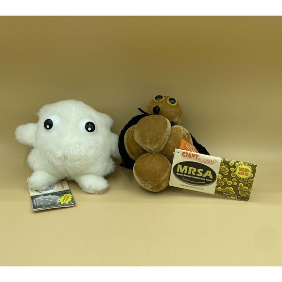 MICROBES | Toys | Microbes Mrsastuffed Plush Superbug Staph Bacteria ...